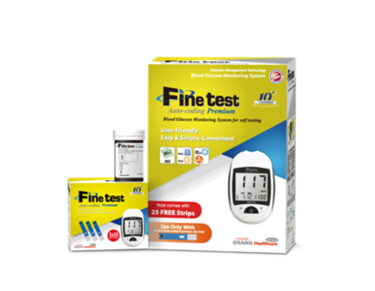 Fine Test Glucometer – Codix Pharma